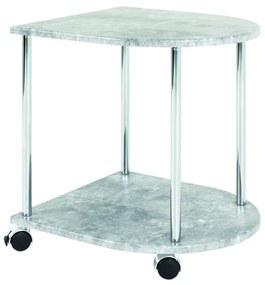 Mørtens furniture Odkládací stolek Keith III, 45 cm, beton