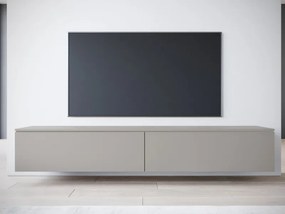 TV stolek Dlone 180, Barva: šedé palladium, Osvětlení: bez osvětlení