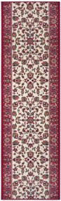 Hanse Home Collection koberce Běhoun Basic 105494 Red Creme ROZMĚR: 80x250