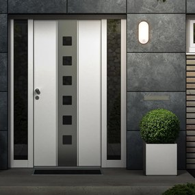 BRILO 3830015 Ruch LED venkovní nástěnné svítidlo, pohybové čidlo, IP65, černá - BRILO