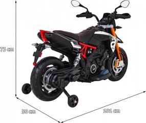Ramiz Motorka Aprilia černá