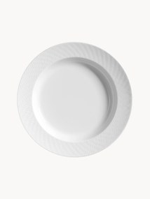 Ručně vyrobené talíře na těstoviny z porcelánu No. 41, 2 ks