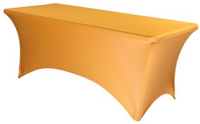 Elastický potah EXTREME na skládací stůl 180-183x76 cm VÍCE BAREV Barva ubrusu: ZLATÁ / GOLD