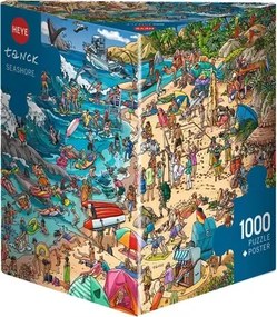 HEYE Puzzle Mořské pobřeží / 1000 dílků / 70 × 50 cm