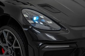 Elektrické autíčko Porsche Spyder RS ​​718 MP4 černé