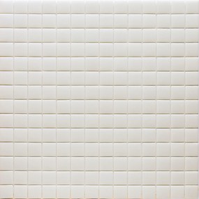 Hisbalit Skleněná mozaika bílá Mozaika 103A LESK 2,5x2,5 2,5x2,5 (33,3x33,3) cm - 25103ALH