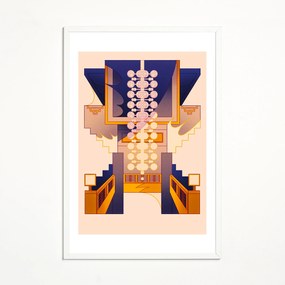Marek Kulhavý | Mára Čmára Marek Kulhavý | Ostrava 2 Rám: Černý, Velikost: 30 x 20 cm