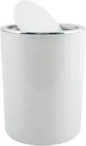 MSV KAMAKA výklopný odpadkový koš 6 L bílý / plast