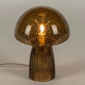 Stolní skleněná lampa Basilley Brown