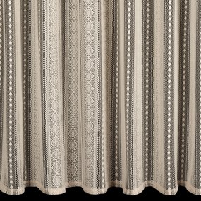 ZÁVĚS NA PÁSCE ADORA 140X270 CM KRÉMOVÁ