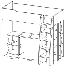 Dětský pokoj 2 BUBU Laski
