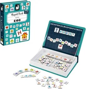 JANOD Magnetibook Anglická abeceda / Magnetická knížka / 104 magnetick