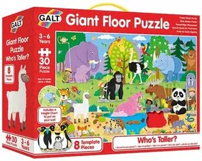 GALT Velké podlahové puzzle - Kdo je vyšší? / od 3 let