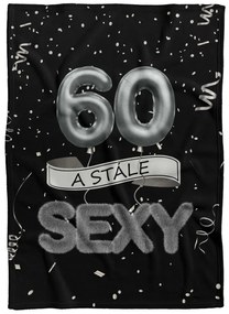 Deka Stále sexy – Černá (věk: 60, Podšití beránkem: NE)