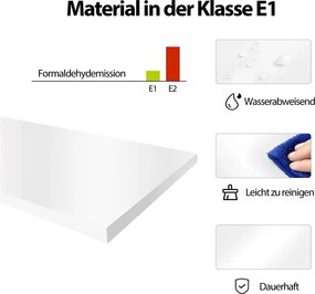 Kuchyňská skříňka Yaheetech – bílá (266299172230)