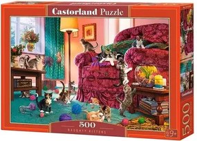 Castorland 53254 Puzzle Nezbedná koťata / 500 dílků / od 9 let