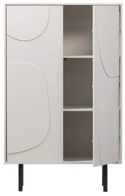 Skříňka dizac 85 x 135 cm bílá MUZZA