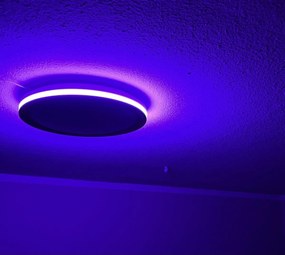 Chytré stropní WiFi LED světlo ORBIS 460, nastavitelná bílá