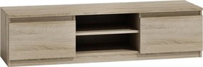 TPS Stolek pod televizi RTV MALVA 140 cm - Dub sonoma