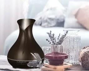 SIXTOL Vulcan tmavé dřevo / Aroma difuzer / 350ml / 12 W