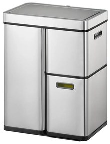 Odpadkový koš Eko Mirage plus 30+15+15l inox 933860
