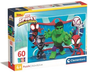 Clementoni - Puzzle 60 Marvel Spidey
