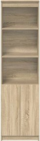 Vysoká deska Sonoma Dub 50x35x180 cm Dřevěná konstrukce 3328464