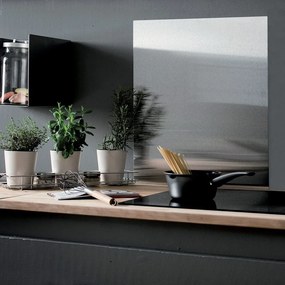 Kryt na zeď u sporáku z nerezové oceli 50x60 cm Splash – Compactor