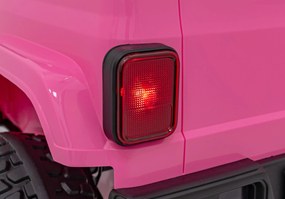 Ramiz Terénní auto OFF-ROAD 3.0 pro děti růžové + dálkové ovládání + pomalý start + pásy + LED a zvuky
