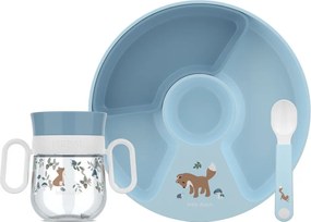 Plastová dětská jídelní sada 3 ks Forest Friends – Mepal