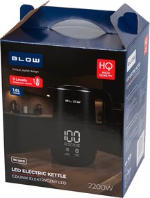 Rychlovarná konvice s nastavením teploty 2200W BLOW BK-18PB