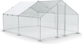 Juskys Venkovní výběh pro slepice HLS25T Velikost: 3 × 4 × 2 m