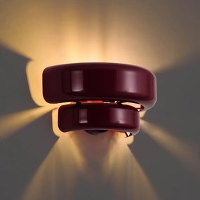 Retro nástěnná lampa švestková - Ophelia