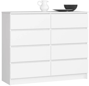 Komoda Houseland Clarity 02 matná bílá