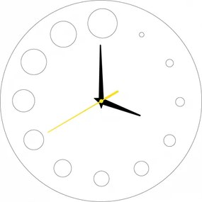 Nástěnné kulaté hodiny do kuchyně I SENTOP X0030