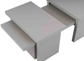Designový konferenční stolek Xanthe 110 cm šedý