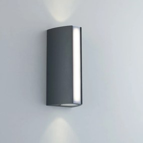 FAN LED-W-RAY ANT Venkovní nástěnné svítidlo LED RAY antracit hliník 14W 1490 lm CCT IP54 20x8,5x7,8 cm - FANEUROPE