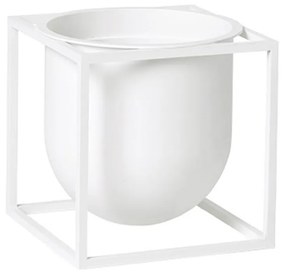Květináč Kubus Flowerpot White 14 cm Audo Copenhagen