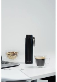 Černá termoska 500 ml Fuori – Vialli Design