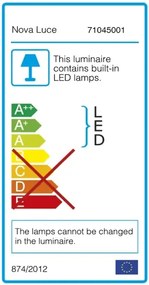 LED stropní svítidlo Fano 40 bílé
