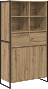 Servírovací skříň Umělecký dub 81 x 36 x 150.5 cm 3403039