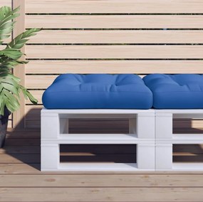 vidaXL Poduška na nábytek z palet 60 x 61,5 x 10 cm oxford [47470] Barva: Královská modř