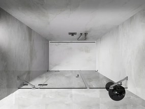Mexen Lunar sprchové dveře výkyvné levé 160 cm, transparentní, chrom - 834S-160-050-01-00-L