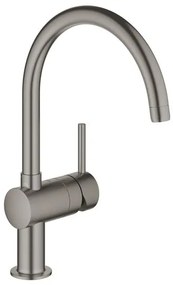 Grohe Minta Dřezová baterie, otočná výpust, kartáčovaný Hard Graphite 32917AL0