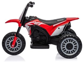 Elektrická motorka Baby Mix Honda CRF 450R červená