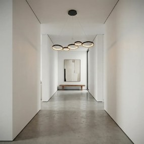 Toolight Rea, ZÁVĚSNÁ STROPNÍ LAMPA APP1923-CP BLACK, OSW-66065