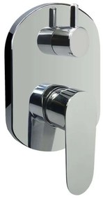 Mereo Viana sprchový set s dvoucestnou podomítkovou bateríí mosaz chrom CB650SV1