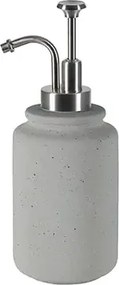 Spirella CEMENT dávkovač mýdla šedý / keramika / 450 ml