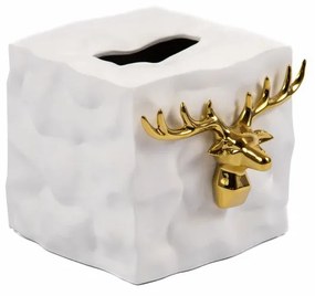 Luxusní box na kapesníky ASANA WHITE