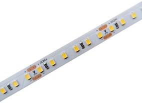 LED pásek ULTRA BRIGHT 24W/m, PROFI, 24V, IP20, 120LED/m, SMD2835 Barva světla: Studená bílá, 6500K
